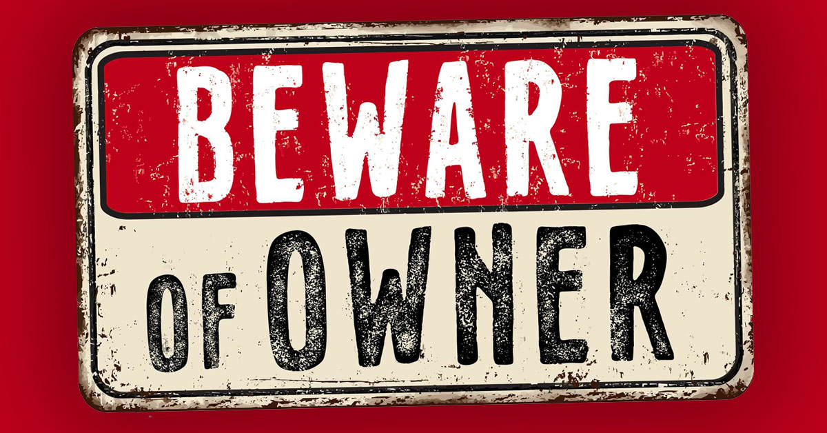 Beware of Owner